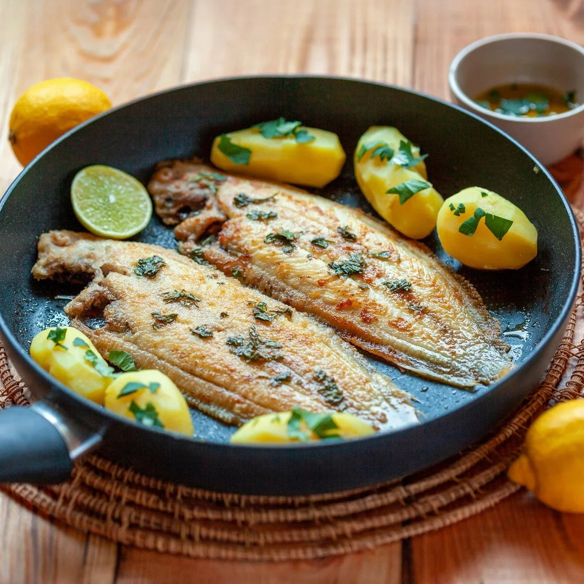 Pan-Fried Dover Sole with Lemon, Capers & Parsley Butter – The Cornish ...