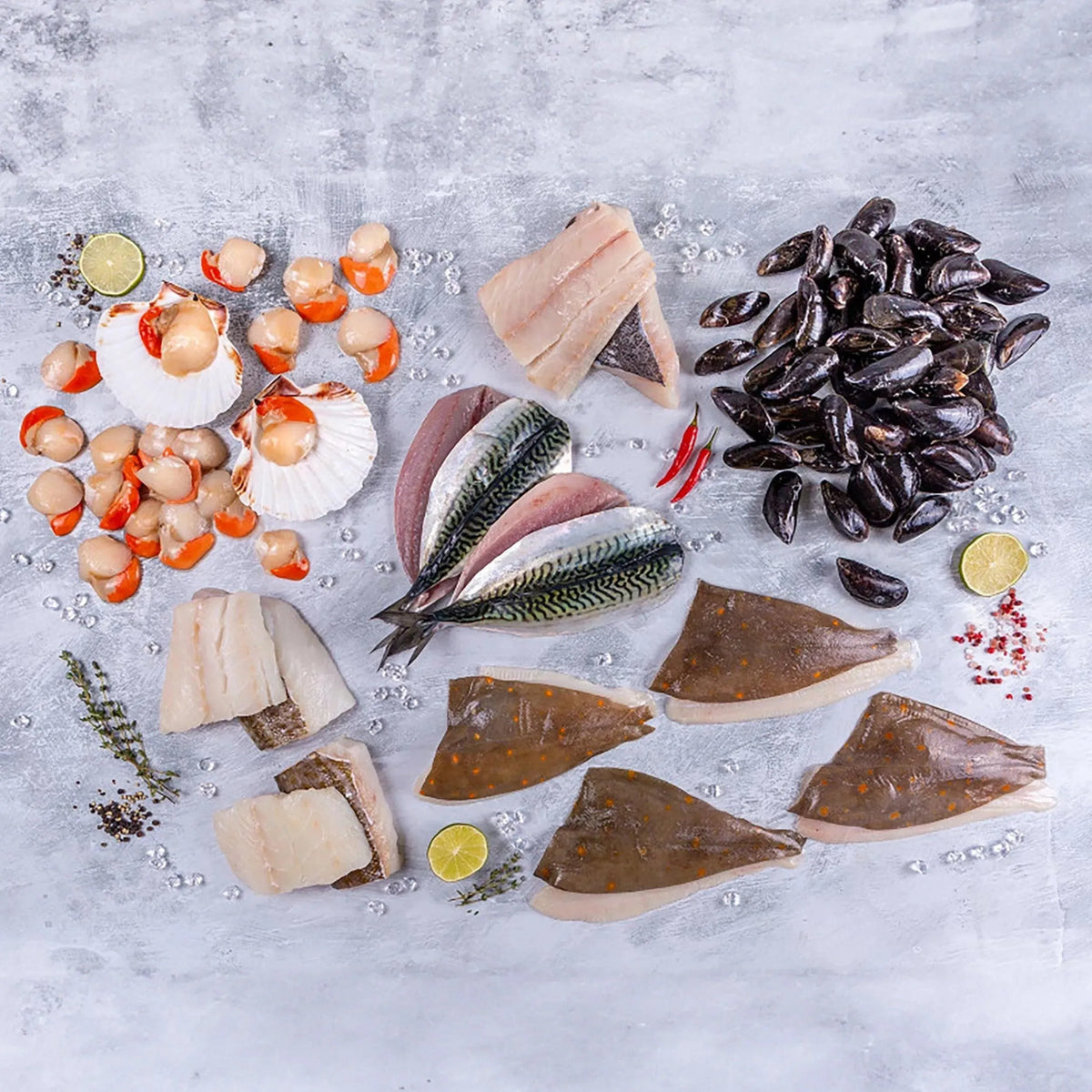 Buy Fresh Seafood Box Online| 24hr Delivery | The Cornish Fishmonger