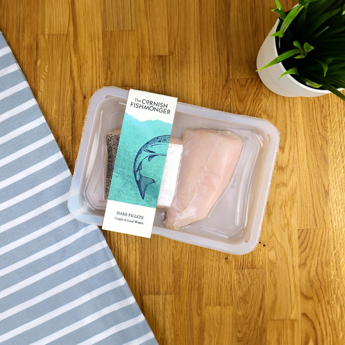 Fresh Hake Portions | Free Next Day Delivery | The Cornish Fishmonger