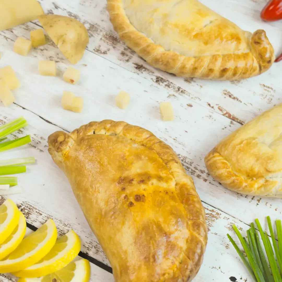 Thai Crab Pasty - 2 large pasties per pack | The Cornish Fishmonger